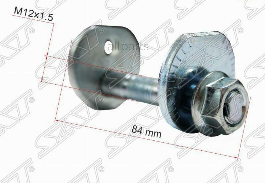 SAT ST-48190-32010 Болт (комплект) с эксцентриком TOYOTA COROLLA/FIELDER/RUNX/ALLEX/SPACIO 01-06/OPA 00-05/ALLION/PREM