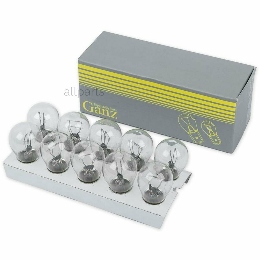 GANZ GIP06036 Лампа 24V P21/5W 21/5W BAY15d GANZ 1 шт. BOX (10 шт. цена за 1 шт.) GIP06036