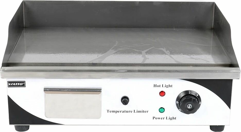 Жарочная поверхность Viatto VA-EG-818A, 530x380 мм, 220В, 3 кВт, гладкая поверхность