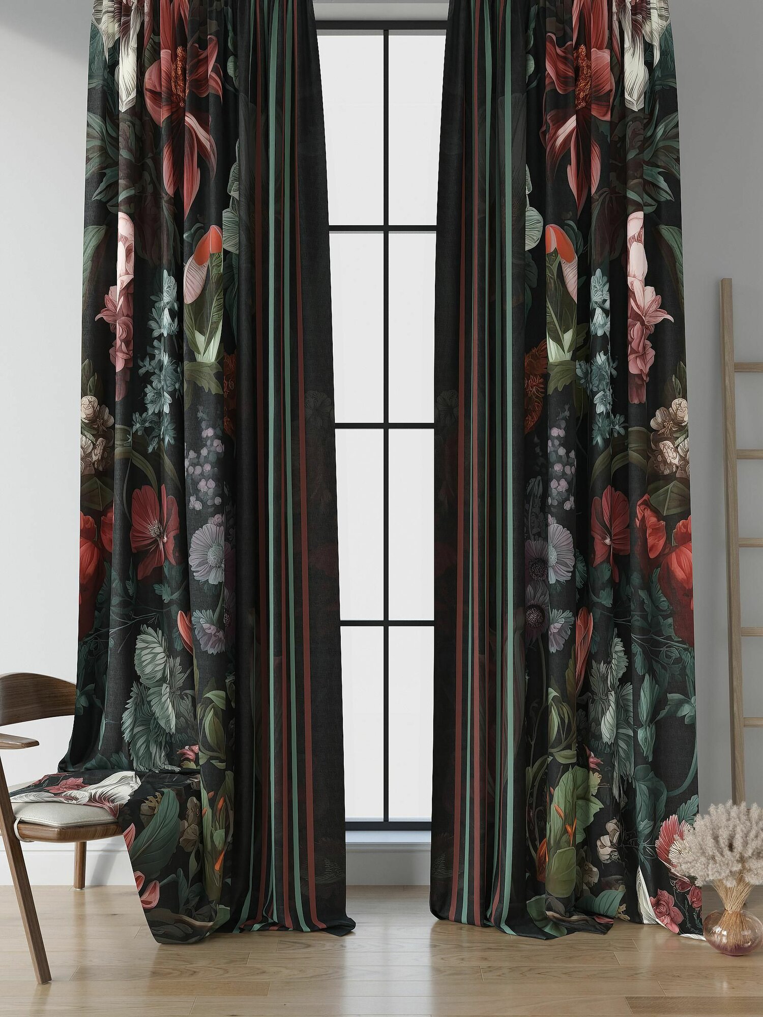 Комплект штор Comfy Way 150х250 см / шторы в комнату 2 шт / Рифоринс