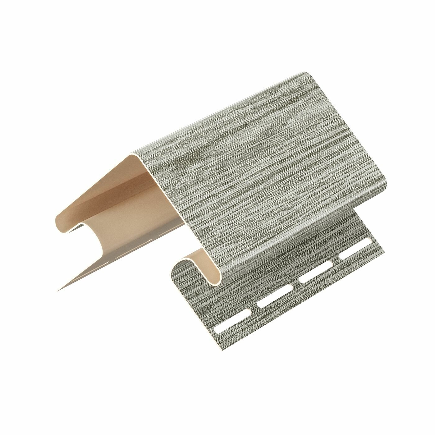 Внешний угол из ПВХ Docke 75/15 мм, комплектующие для сайдинга, канадская береза