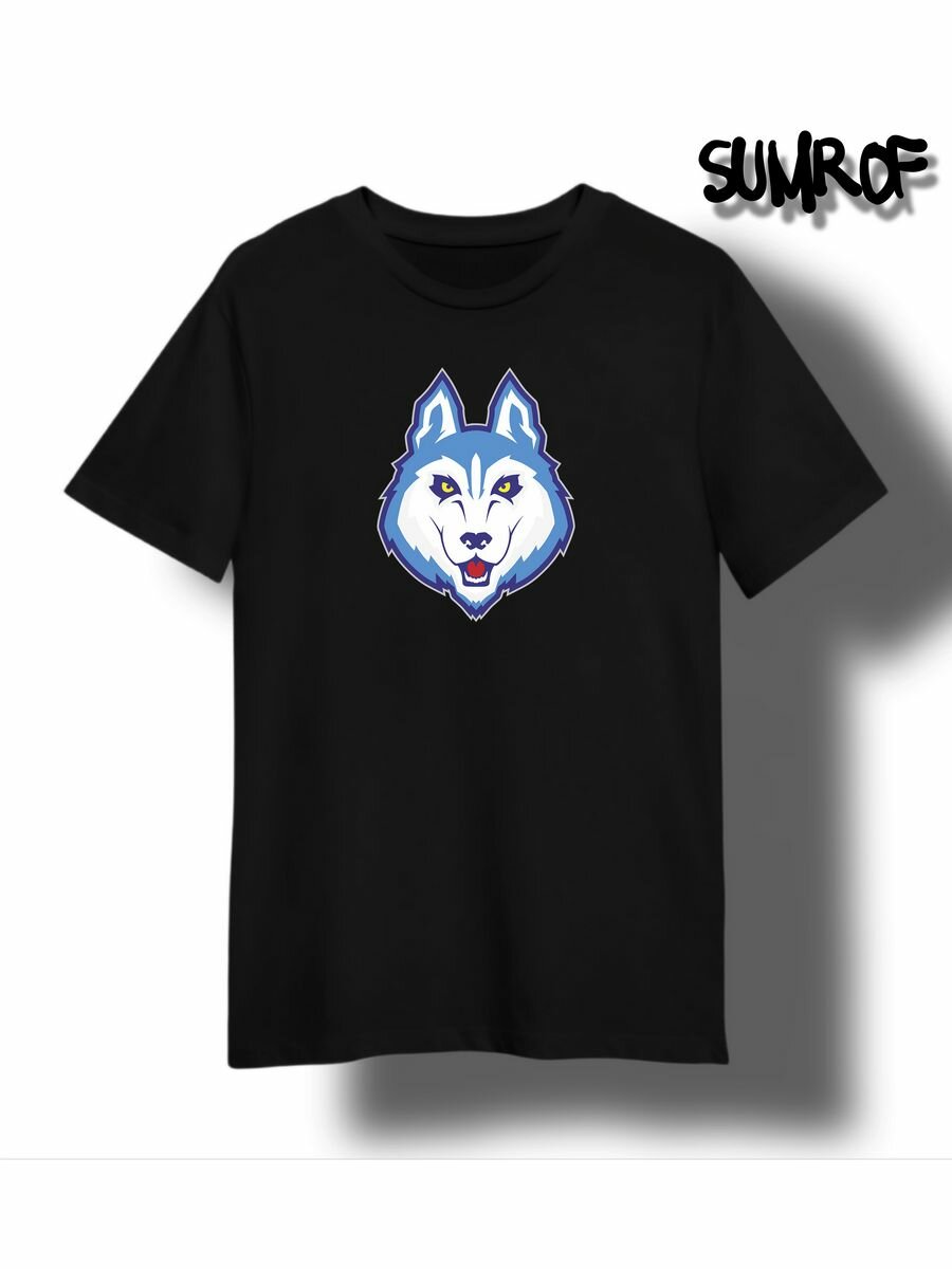 Футболка Zerosell собака лайка