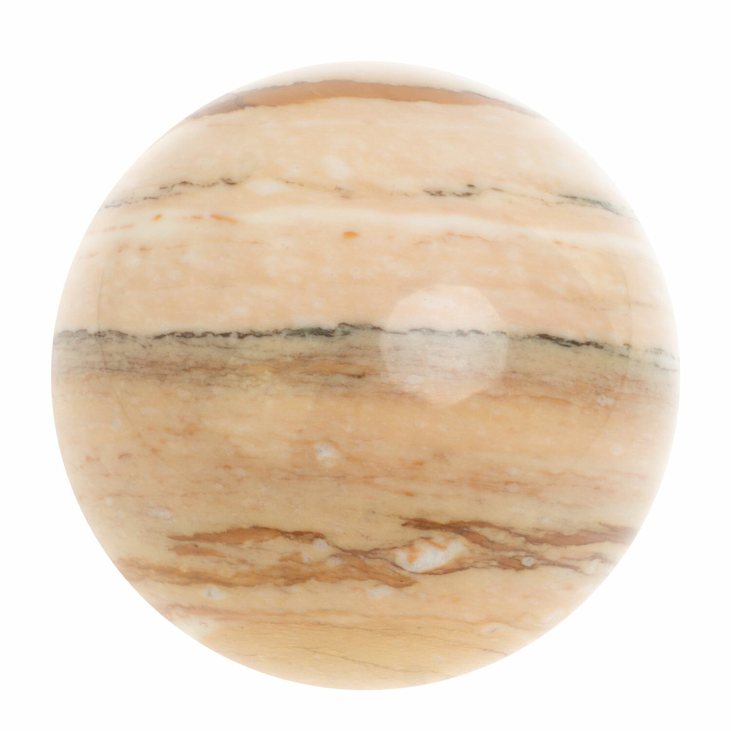Шар из газганского мрамора 11,5 см 127562