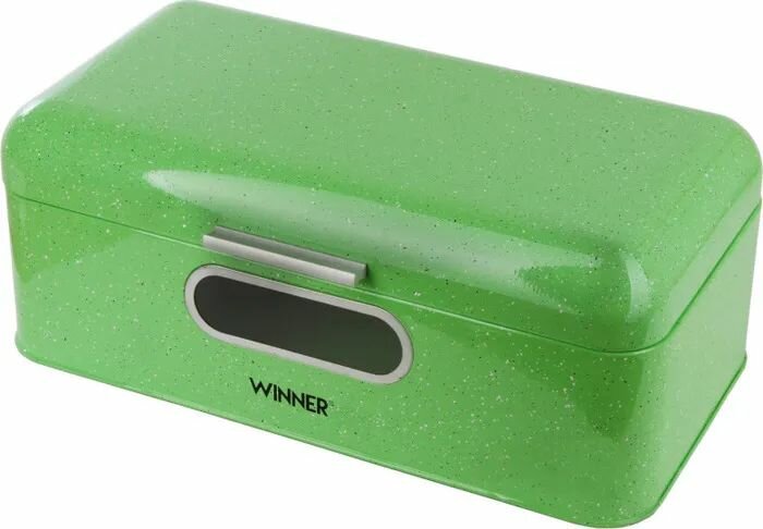 Хлебница Winner Stony WR-8006, нержавеющая сталь 42,5*23*16,5 см (продается без фирменной коробки)