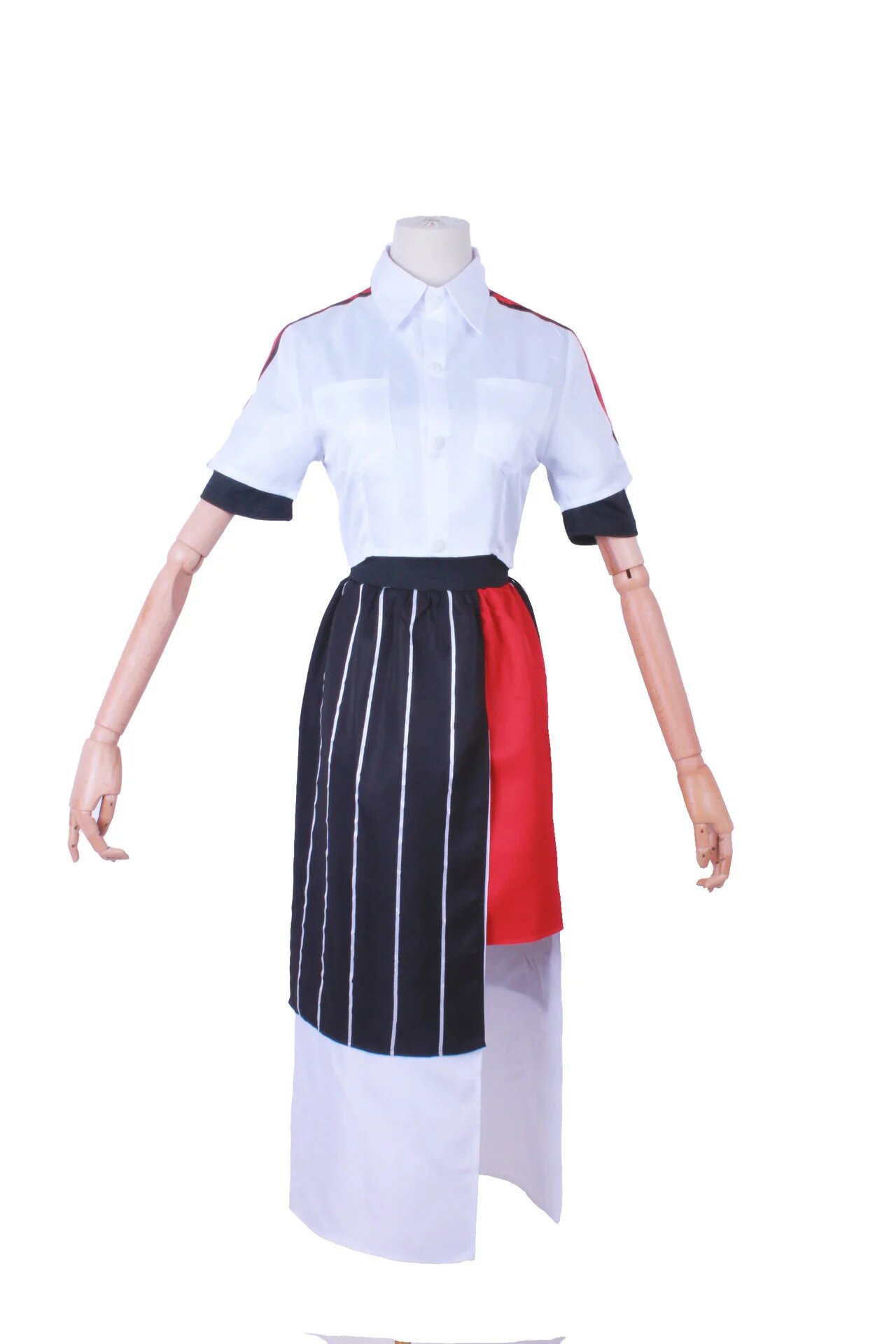 Костюм Аниме агента по времени Qiao Ling Cheng Xiaoshi Lu Guang Белый, S, Qiao Ling Set