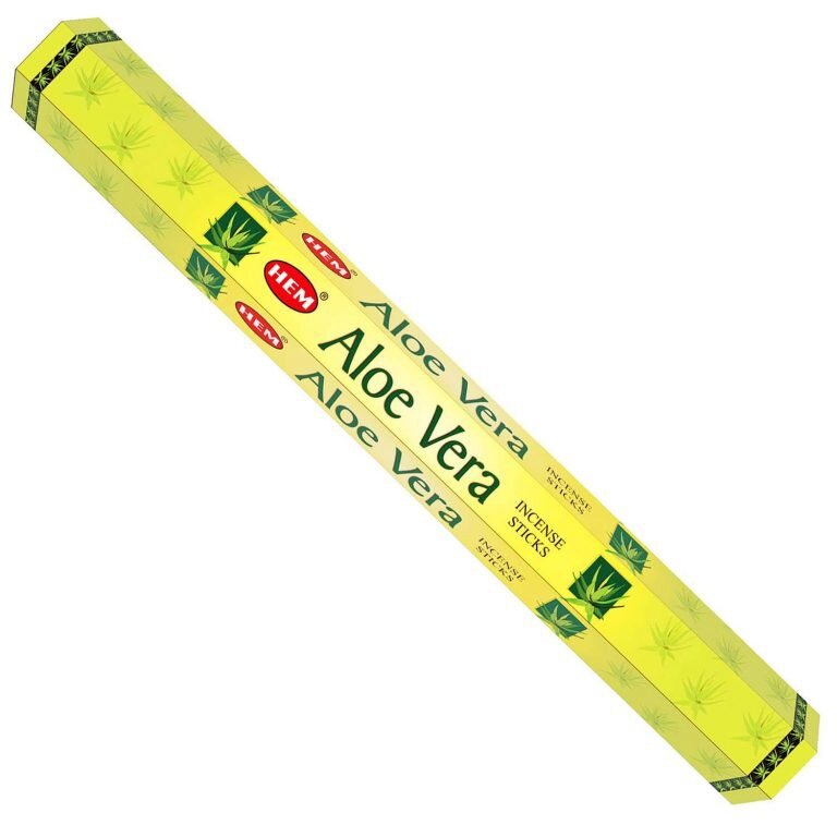 Hem Incense Sticks ALOE VERA (Благовония алоэ (алое) вера, Хем), уп. 20 палочек.
