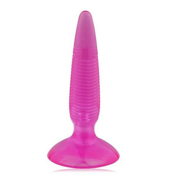 Анальная пробка "Aphrodisia" с винтовым рельефом, розовый, 11 см(89004)
