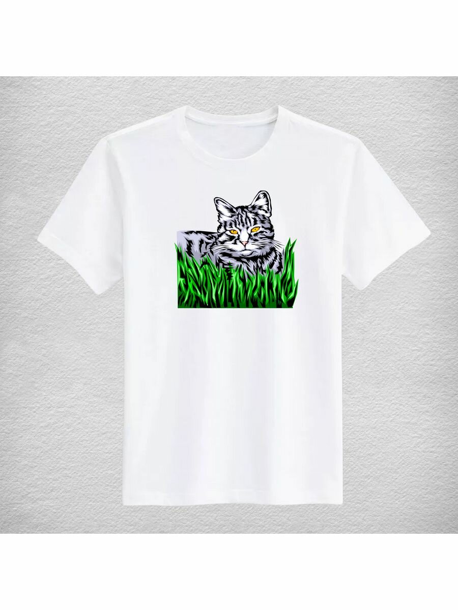 Футболка кот