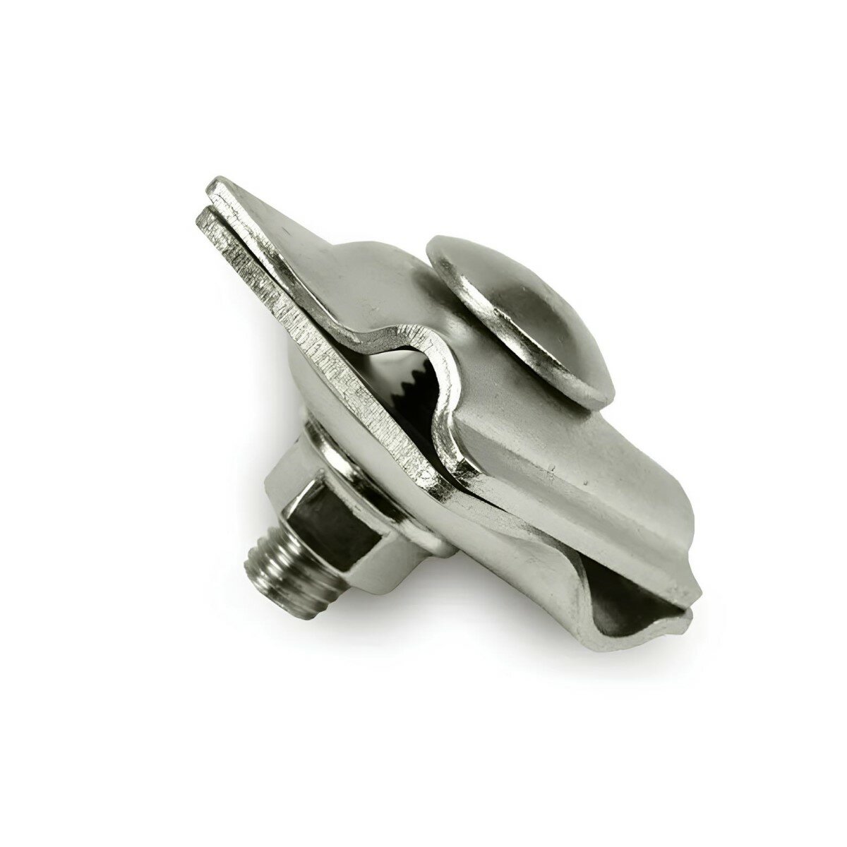 Соединитель круглого проводника 8-10мм, оцинкованная сталь, GROZA.PRO gz011201