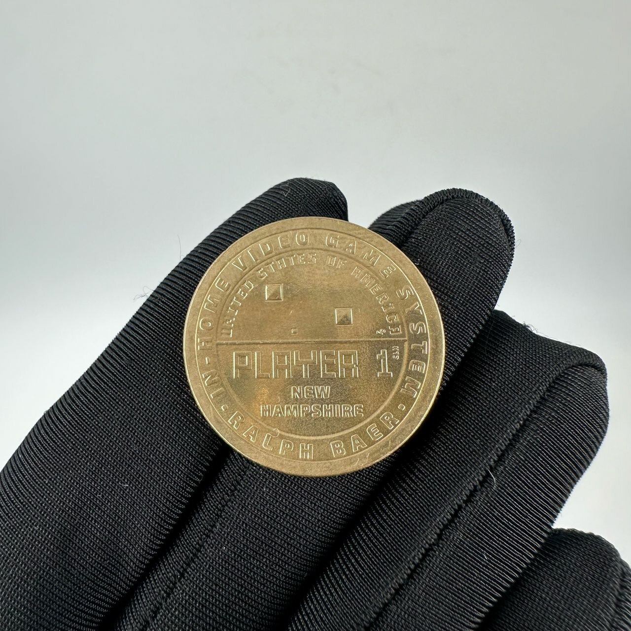 Монета 1 доллар 2021 год США Первая игровая приставка Нью-Гэмпшир Двор D UNC