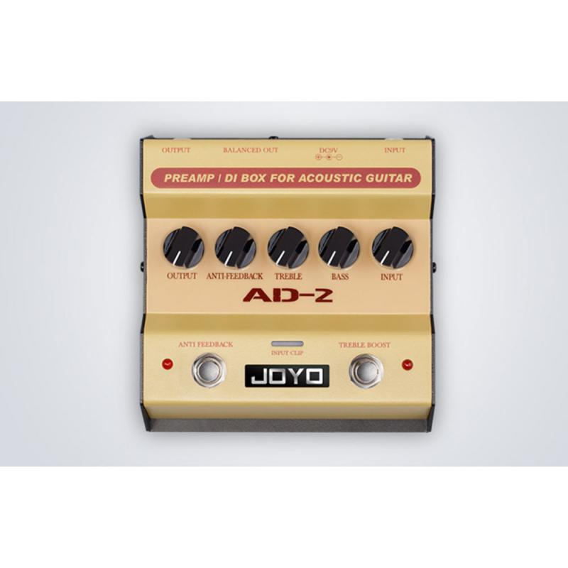 JOYO AD-2 Acoustic Guitar Preamp/DI эффект для акустической гитары напольный преамп/директ-бокс