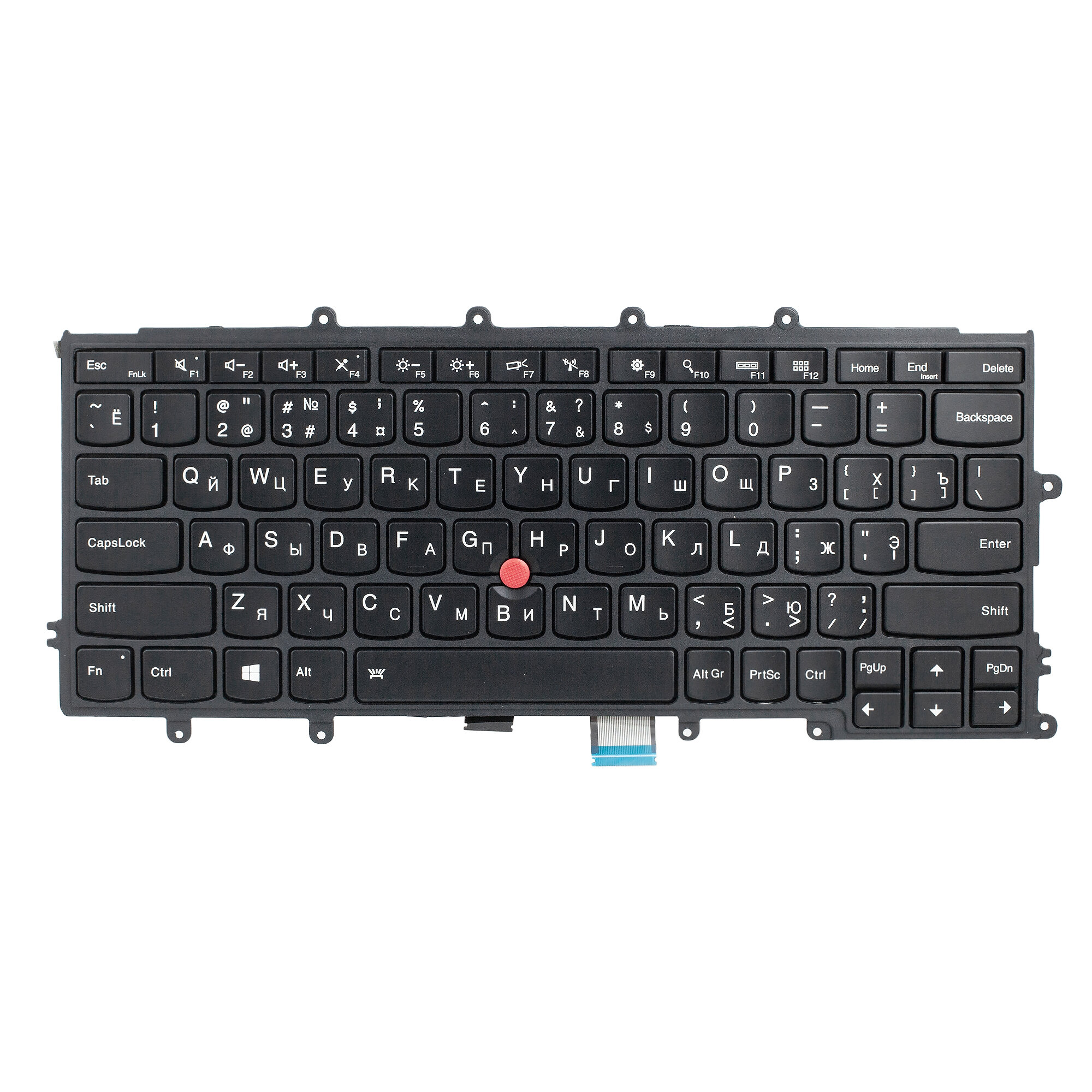 Клавиатура с подсветкой для ноутбука Lenovo ThinkPad X250 / Lenovo ThinkPad X240 / Lenovo ThinkPad X270 / Lenovo ThinkPad X260 / Lenovo ThinkPad A275