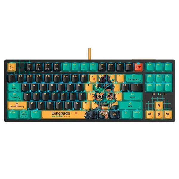 Клавиатура игровая Bloody AT87 Renegade Black Midnight