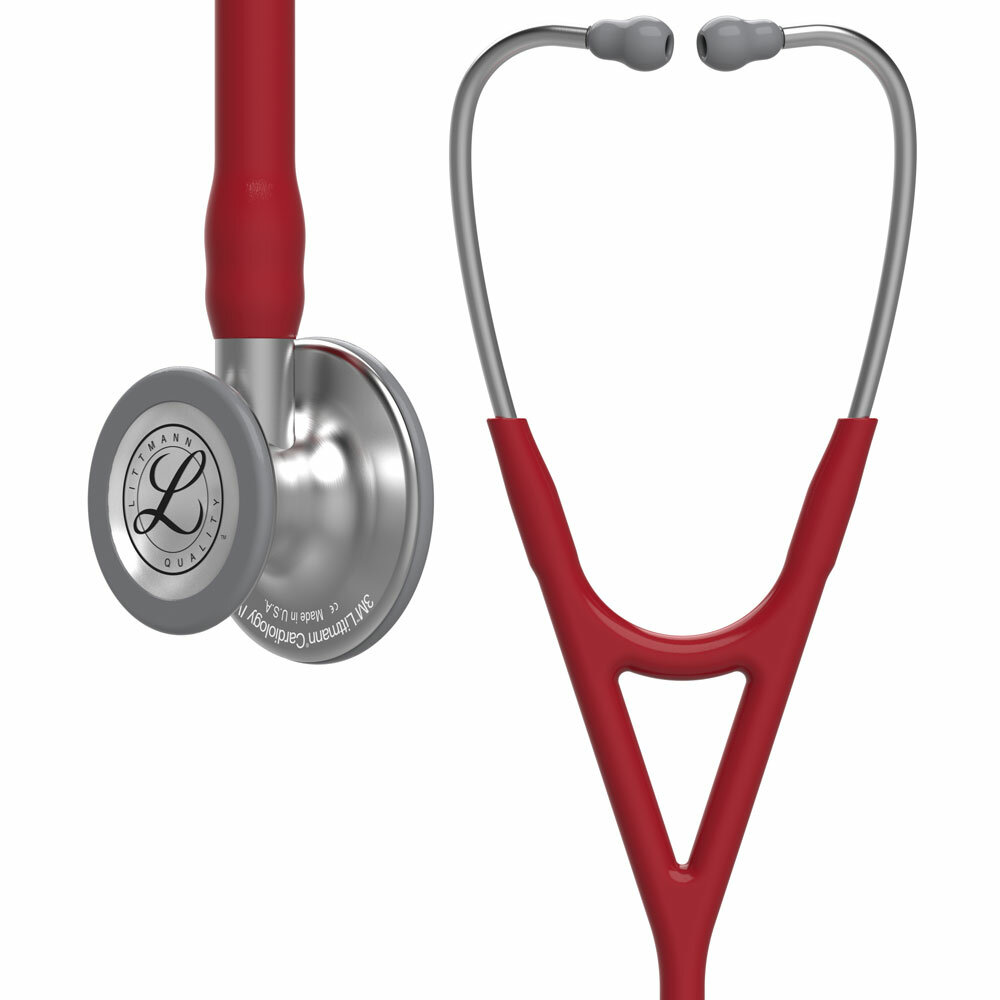 Стетоскоп Littmann Cardiology IV, трубка цвета бургунди, 69 см