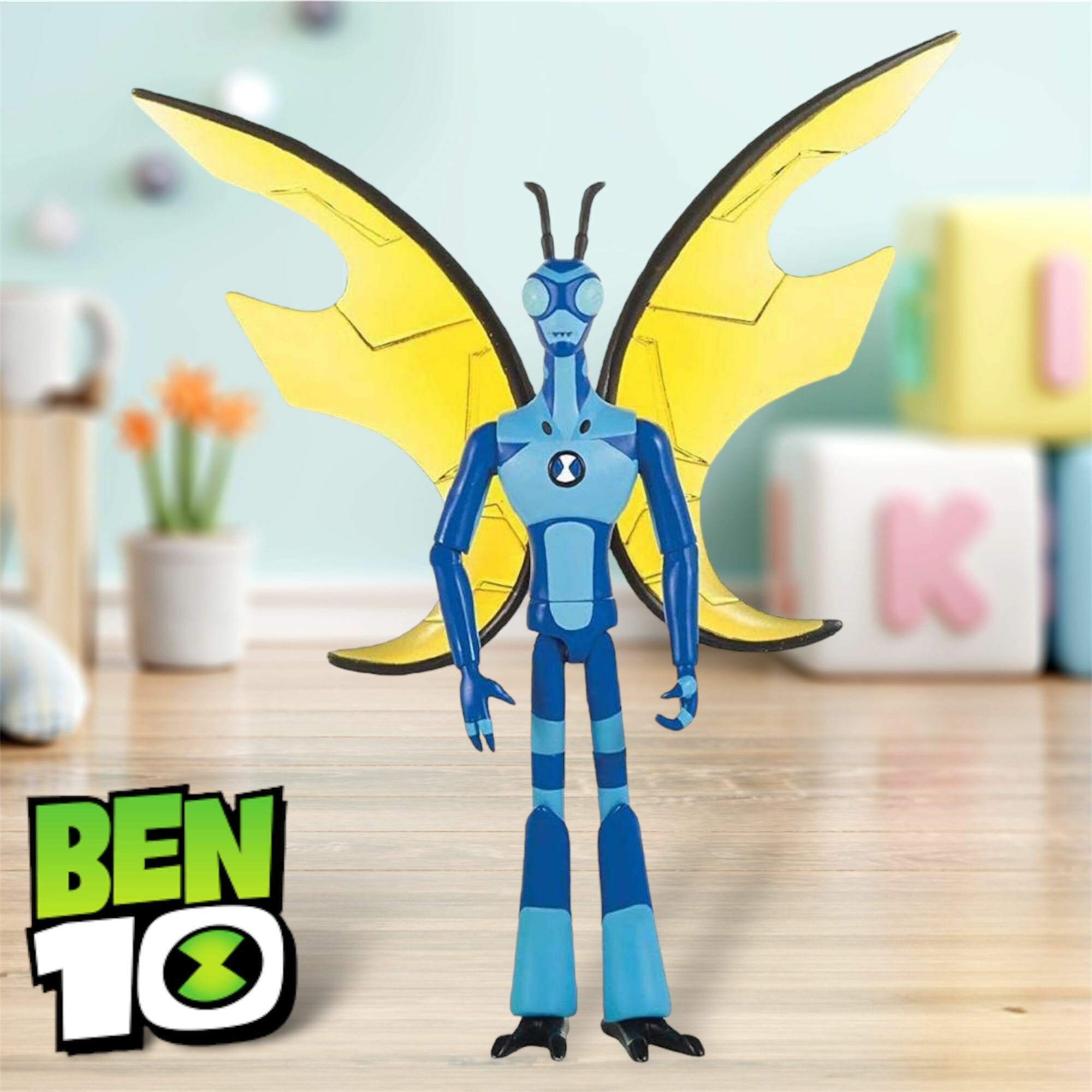 Фигурка подвижная 12 см, Бен 10 "ЖУК", Ben 10 "STINKFLY"