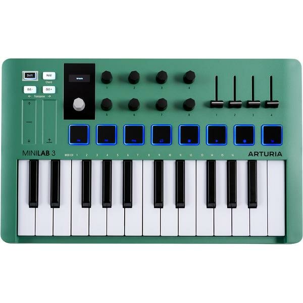 MIDI-клавиатура Arturia MiniLab 3 Mint Edition