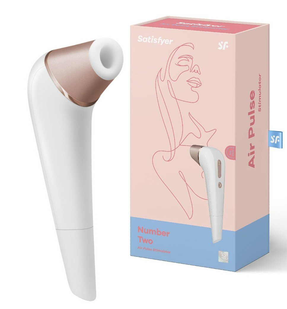 Бесконтактный стимулятор клитора «Satisfyer 2» 11 режимов белый