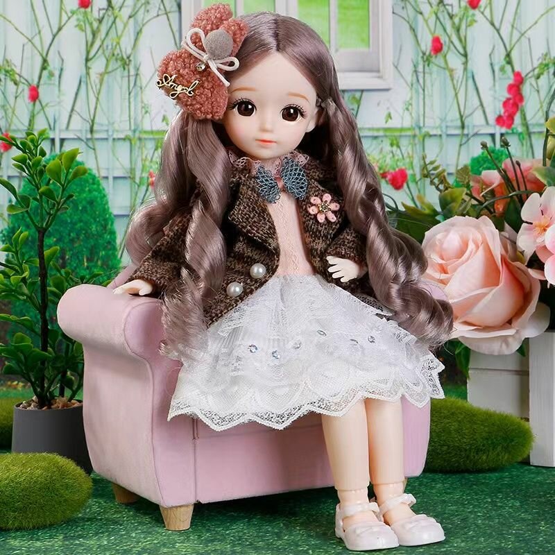 Кукла шарнирная BJD 31см подарок анимэ Новый год