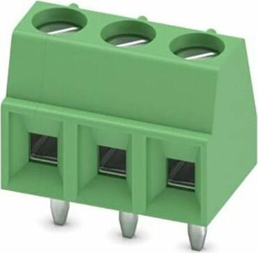Клеммник PHOENIX 1727023 Винтовой терминал 13.5A 200V Зеленый Прямой pin 3.81мм 1 3 Прямой, P эквивалент 3.81мм Клеммная колодка, 1 шт
