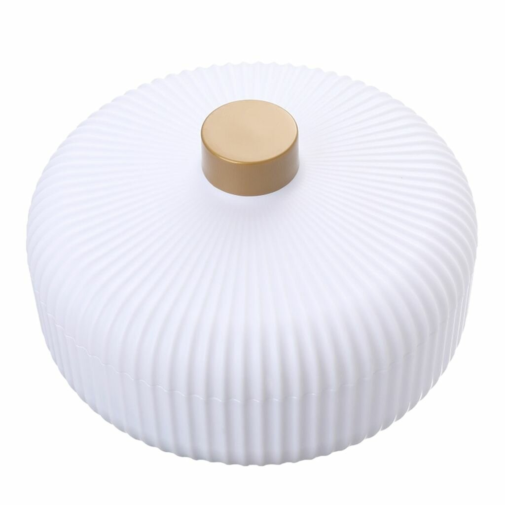 Посуда, Коробка для хранения с крышкой для сухофруктов - белый