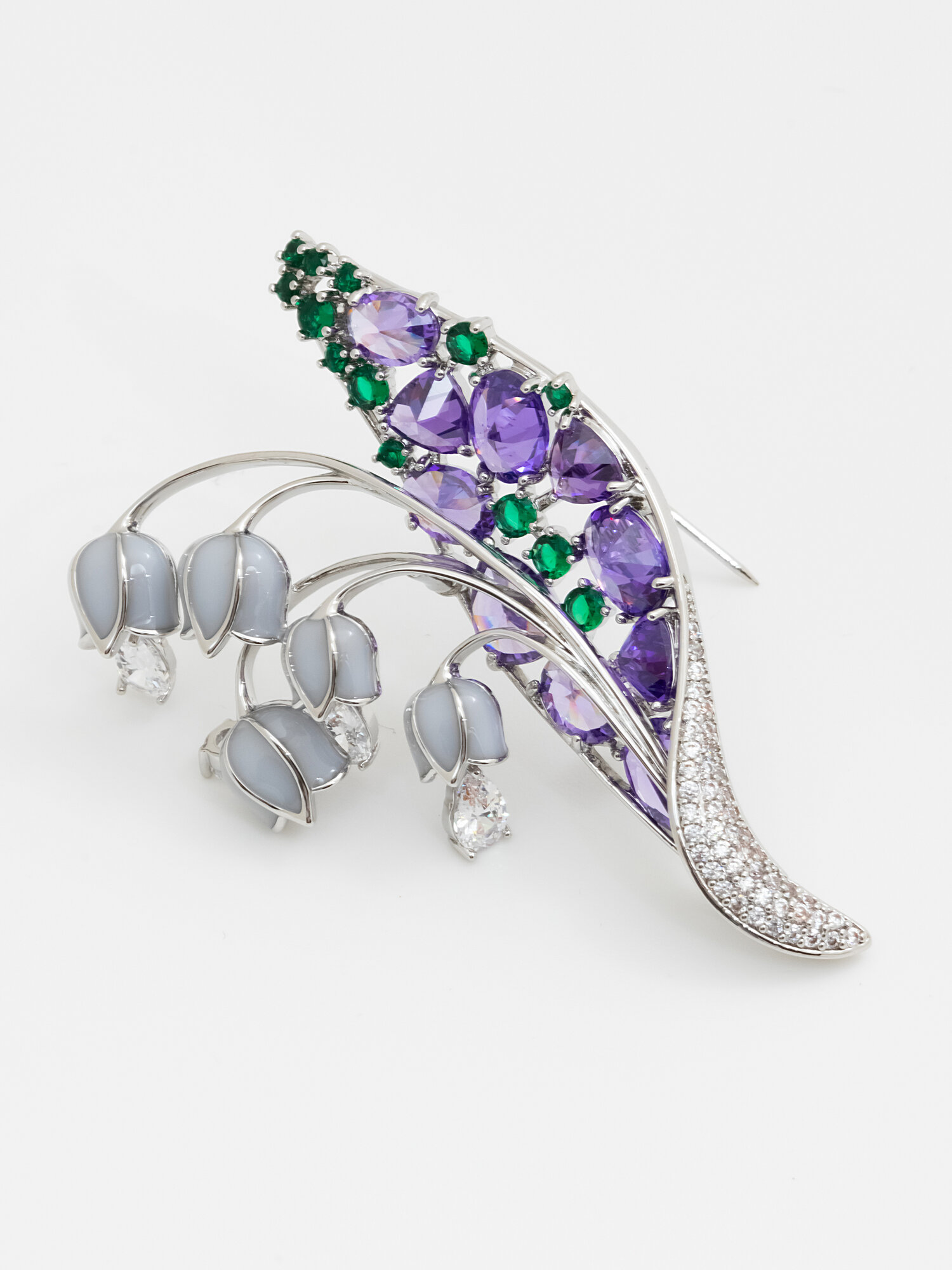 Брошь, кристалл