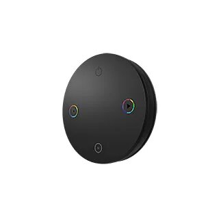 Пульт 046479 SMART-801-22-1G-RGBW Black (1 зона, Magnet, 2.4G)