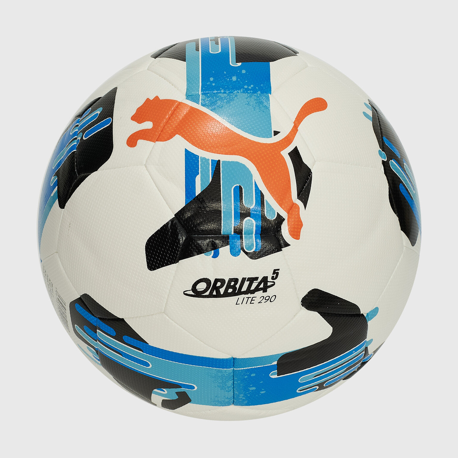 Облегченный футбольный мяч Puma Orbita 5 Fusion Lite 290G 08433301, размер 4, Белый - Черный