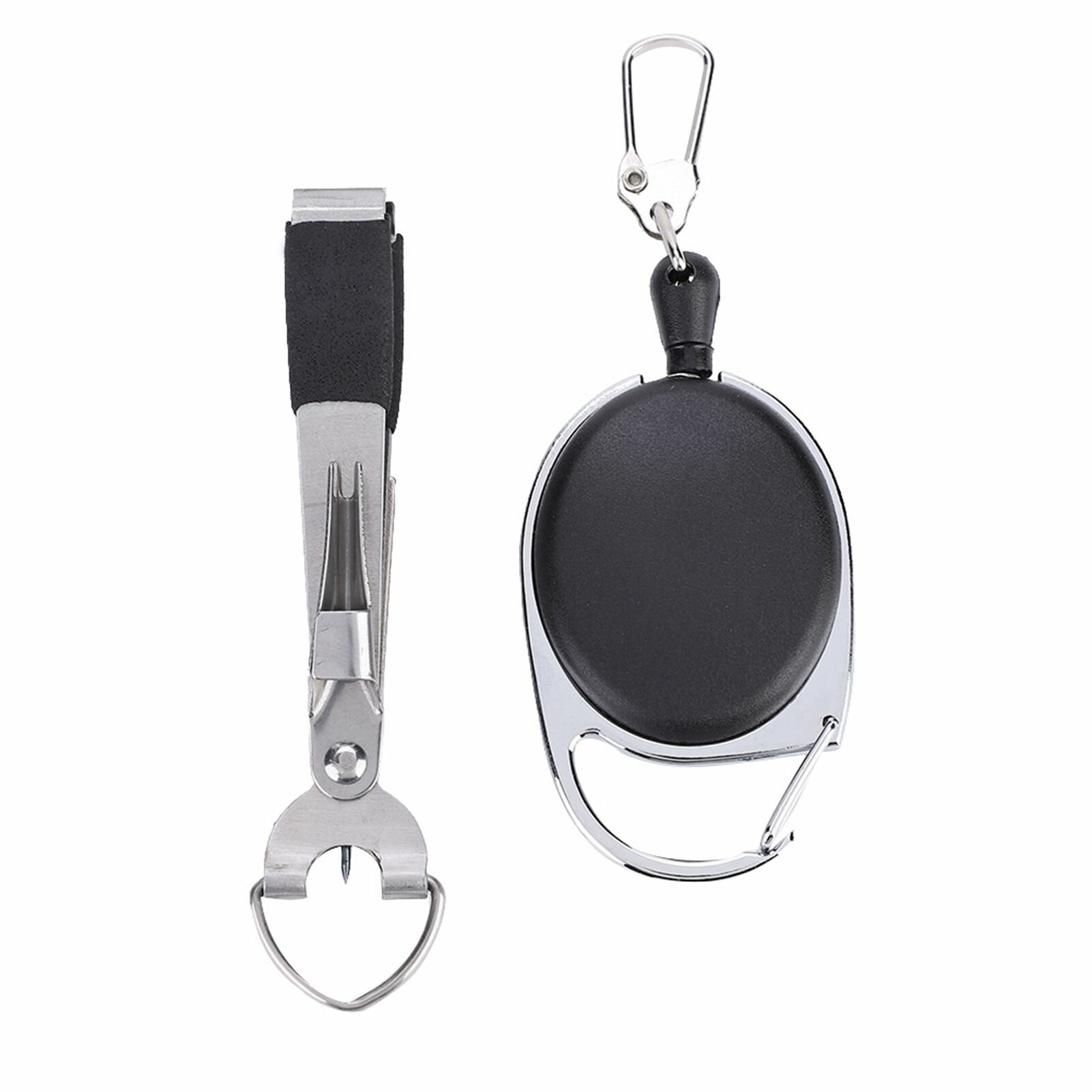 Многофункциональный инструмент для завязывания узлов, с ножницами для лески и зажимом для крепления к поясу