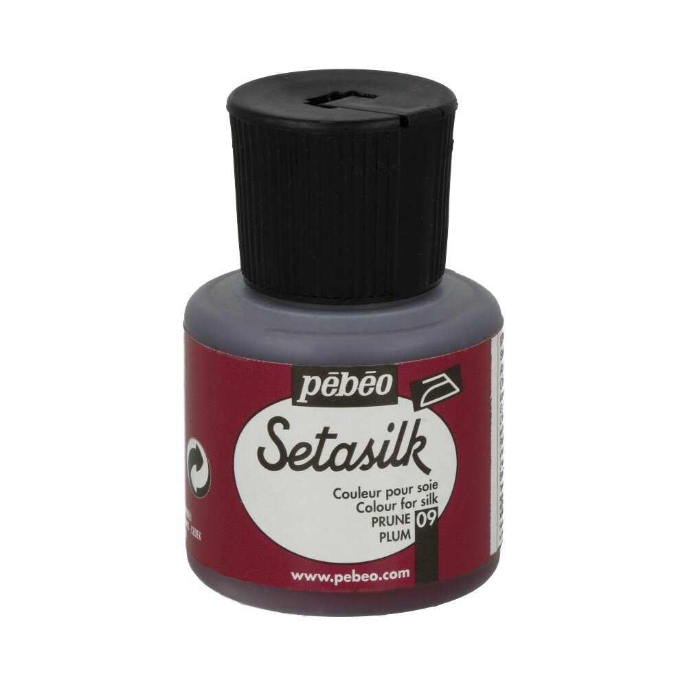 Краска по шелку Pebeo Setasilk, 45 мл, слива