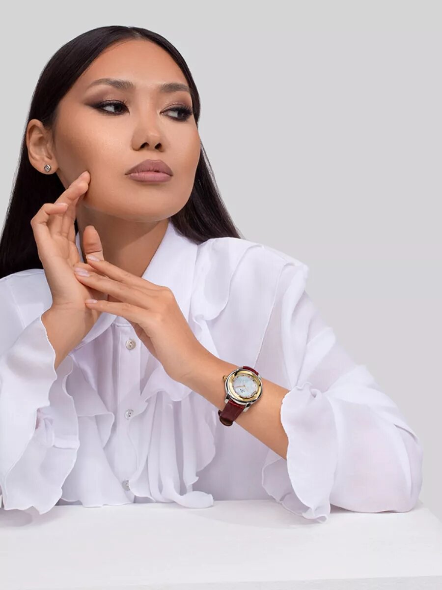 Наручные часы Ego, золото + серебро