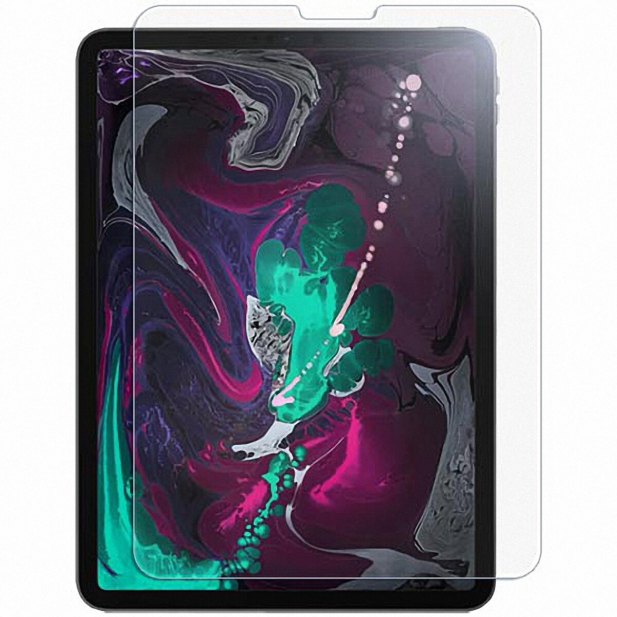 Защитное стекло для Apple iPad Pro 11 (2018) прозрачное на экран 11", глянцевое