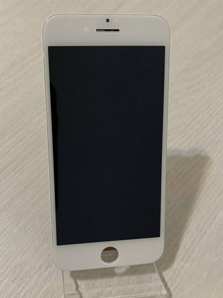 Дисплей для IPhone 7 белый, (яркая подсветка, насыщенные цвета)