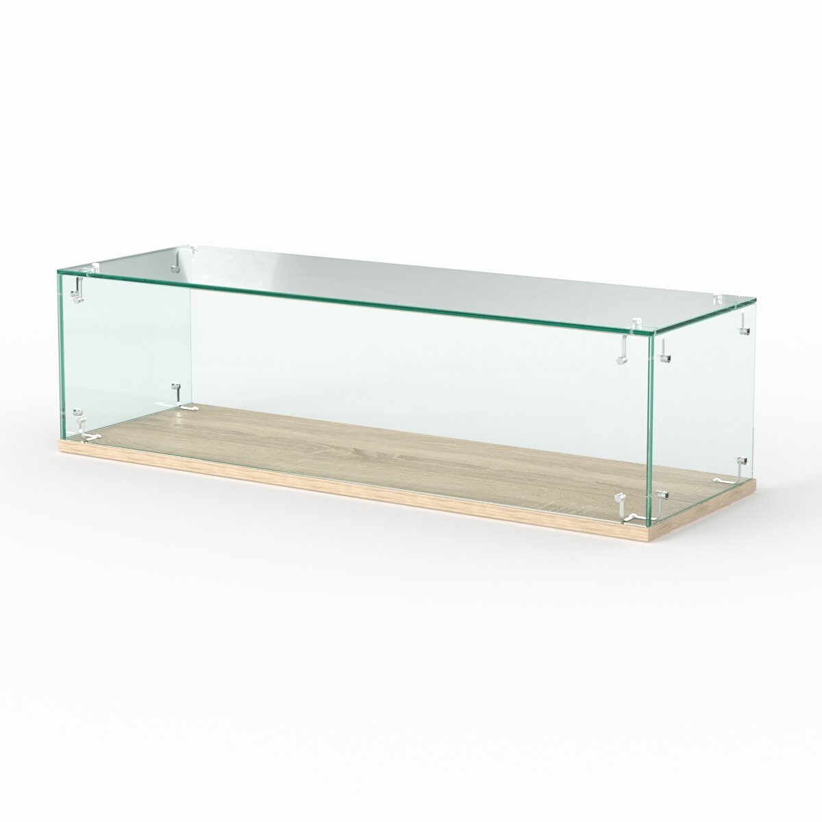 Витрина-купол "сладость" №6-П для выпечки настольная пдсп, Дуб Сонома