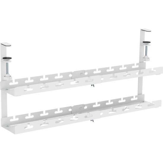 Кабель-канал Cactus CS-CM-700-2WT для столов 72.8x13.5x34.2см белый