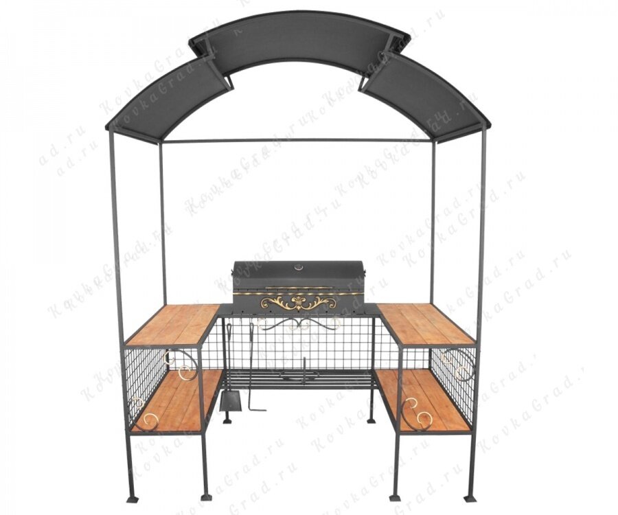 Мангал-беседка "Садовод BBQ"