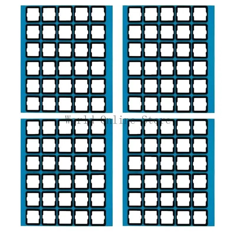 Пенопластовые прокладки для механических клавиатур EVA PEs PORON 120 шт eva material