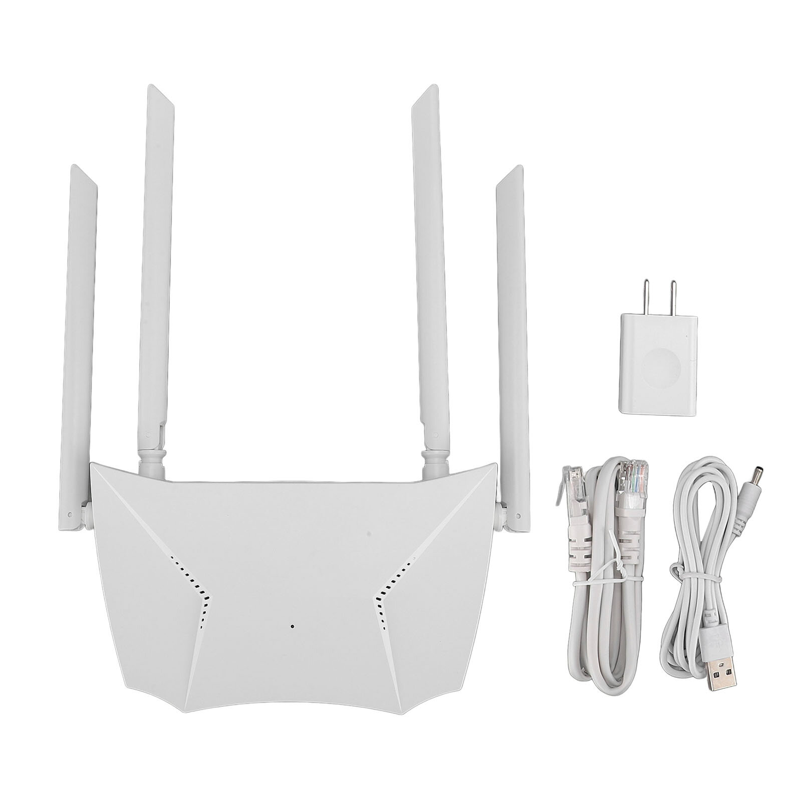 2,4 г маршрутизатора 300 Мбит / с с антеннами 5DBI поддерживает точку доступа WISP Беспроводной маршрутизатор для домашнего рабочего офиса US Plug