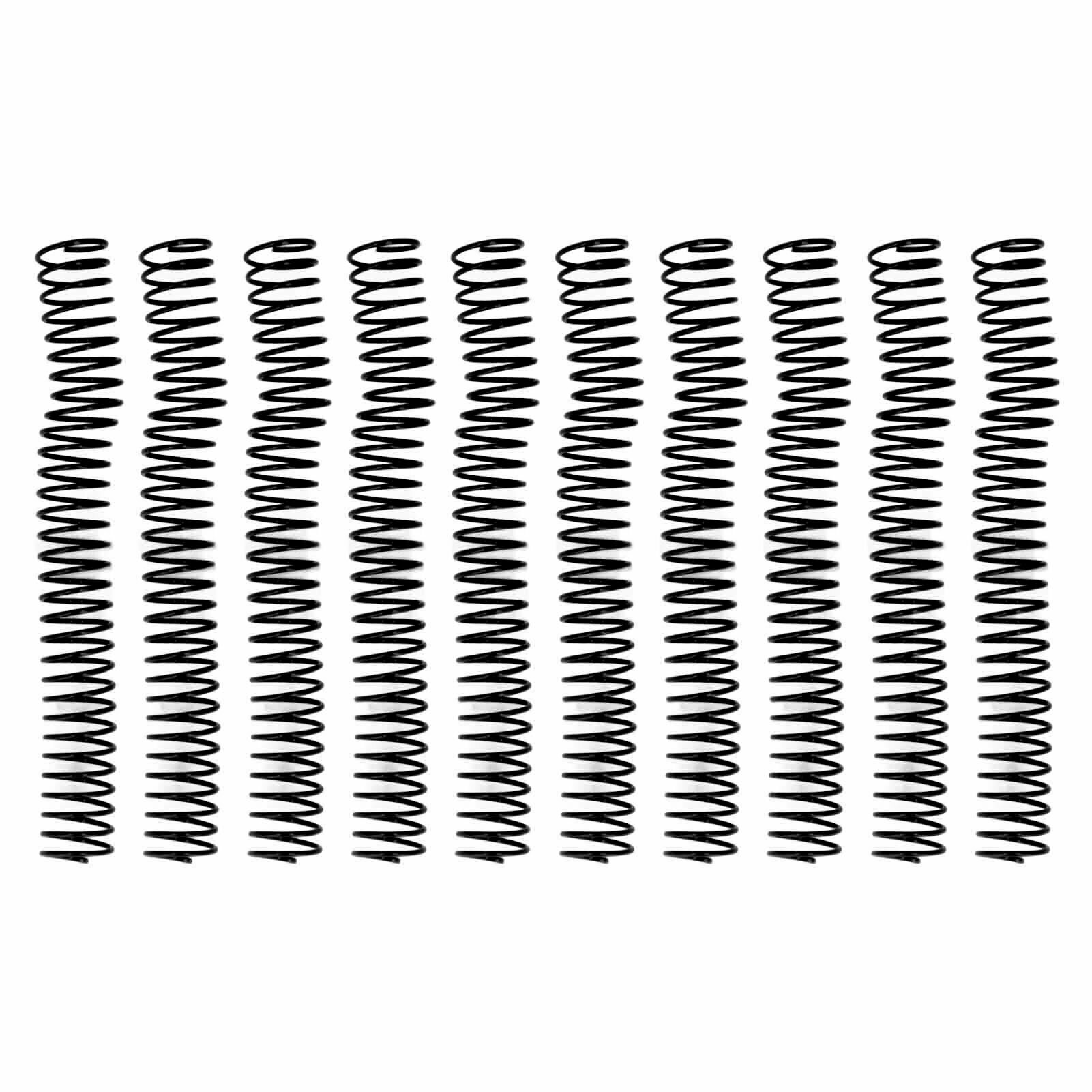 10 шт. спиральных пружин для брошюровки, 31 мм, 30 отверстий