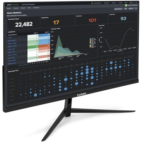 Монитор Exegate EH2707A SuperView 27" черный