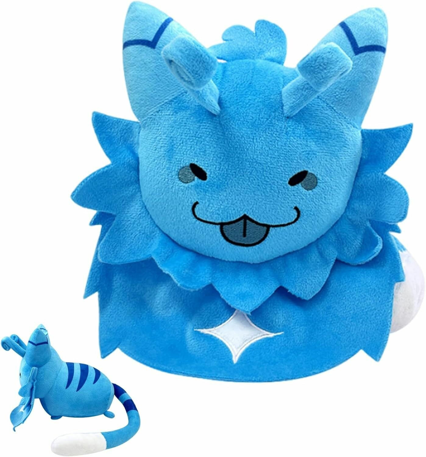 Regretevator Gnarpy Blue Cat, плюшевая кукла Sleepy Cat Stuffed Animal