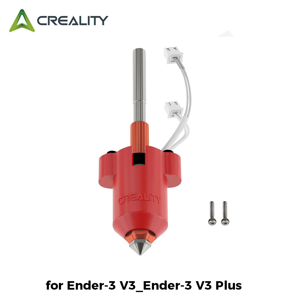 Керамический комплект Creality Ender 3 V3 Hotend, замена горячего конца экструдера Ender 3 V3 Plus, высокотемпературный блок 300 ℃, высокоскоростной нагревательный блок 600 мм/с