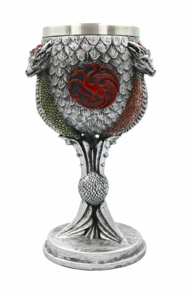 Бокал декоративный Кровь и Огонь - Игра Престолов (Game of Thrones) 200 мл
