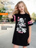 Платье Wool&Cotton, размер 128, черный/белый