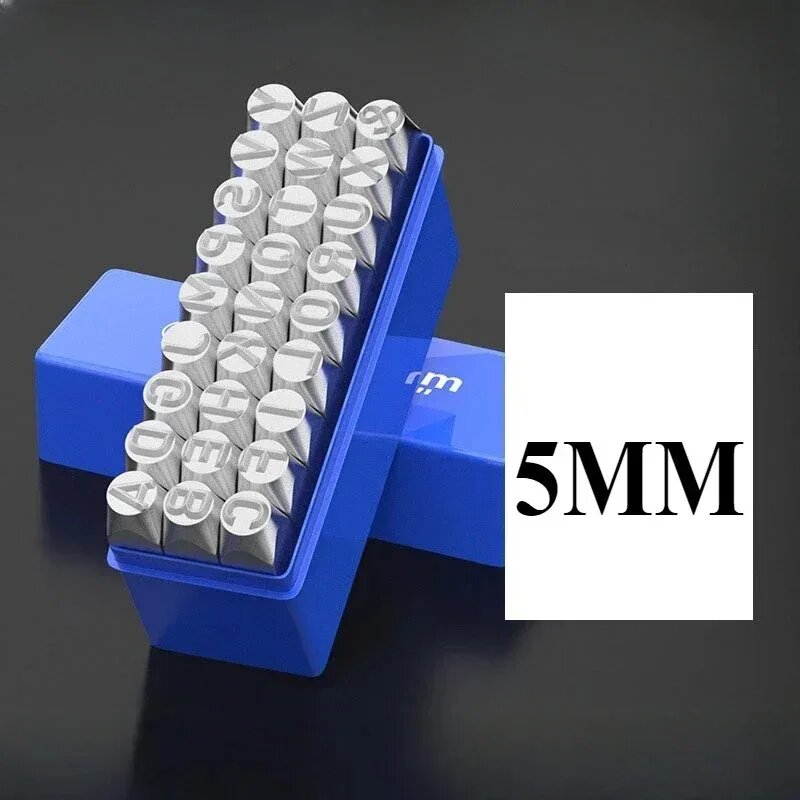 Набор штампов LTOOLS сталь 3/4/5/6/8/10/12 мм Letter 5MM