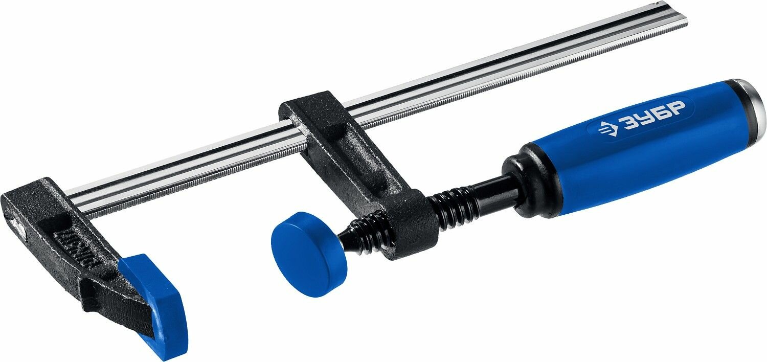 Усиленная струбцина ЗУБР ПС-150/50, F, 150 х 50 мм, профессиональная 32155-050-150_z01