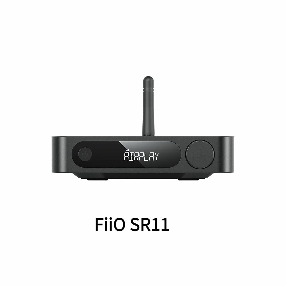 FiiO SR11 Потоковый музыкальный ресивер Поддерживает AirPlay Roon Ready 2.4G-5G daul band WiFi с высоким разрешением звукаl