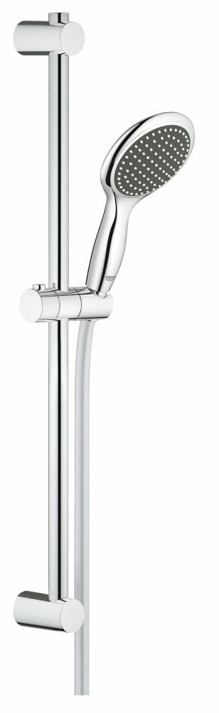 Душевой гарнитур GROHE Vitalio Rain 115, 2 режима струи, душевая штанга 600 мм, 9,5 л/мин, хром (26109000)