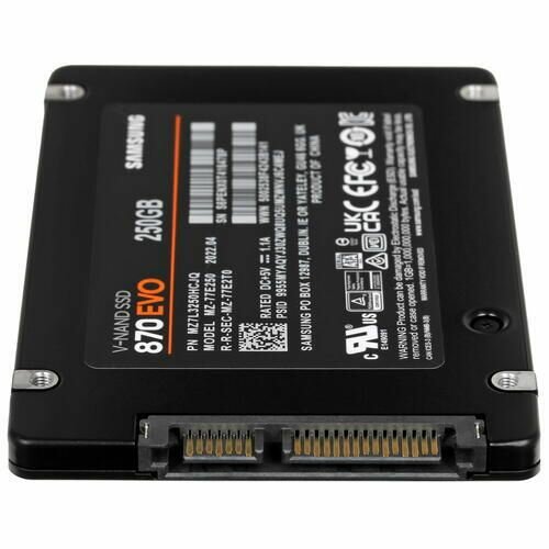 250 ГБ 2.5" SATA накопитель Samsung 870 EVO (MZ-77E250B/EU)