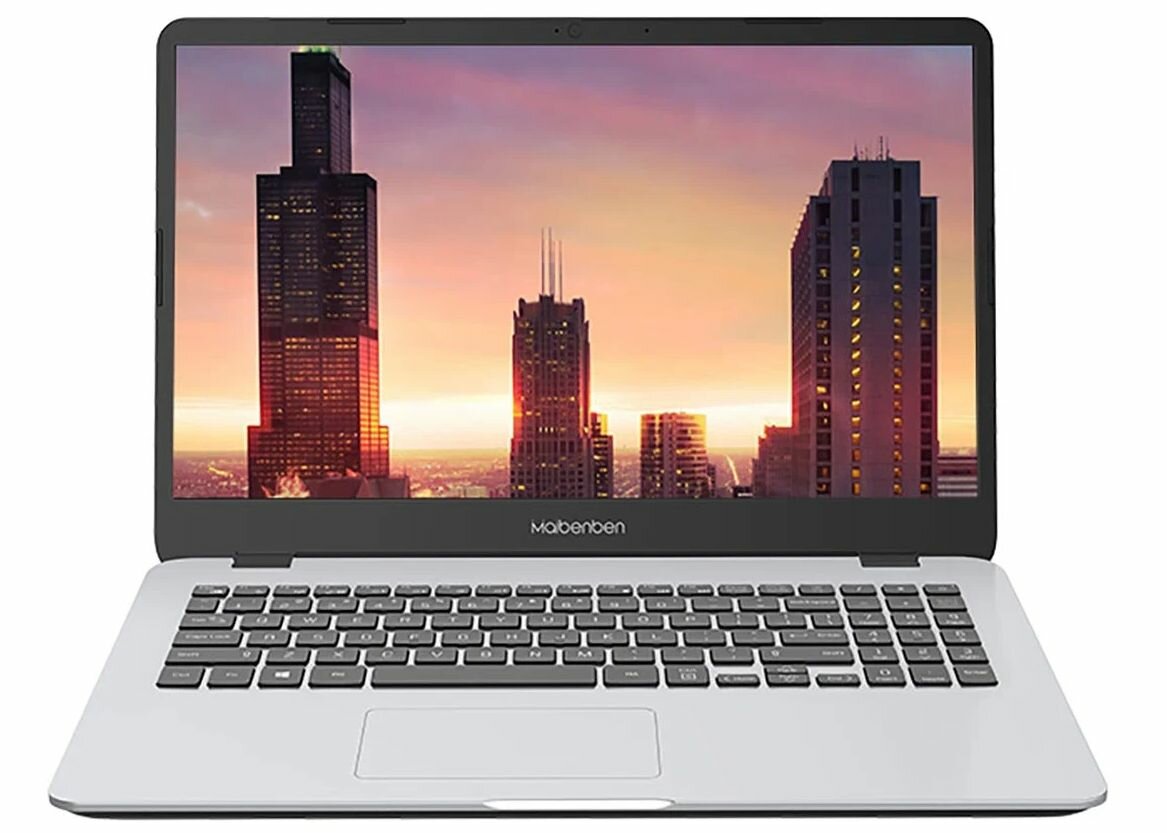 15.6 Ноутбук Maibenben M547 (M5471SB0LSRE0) серебристый - 1920x1080, IPS, AMD Ryzen 7 4700U, ядра: 8 x 2 ГГц, 8 ГБ, SSD 512 ГБ, AMD Radeon Graphics, Без системы