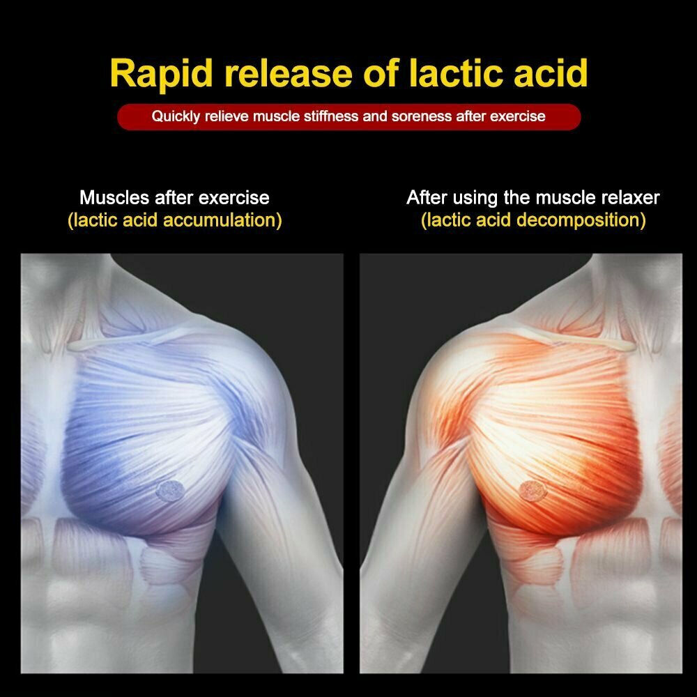 Электрический массаж для расслабления мышц, домашнее оборудование для фитнеса, регулируемая скорость вибрации